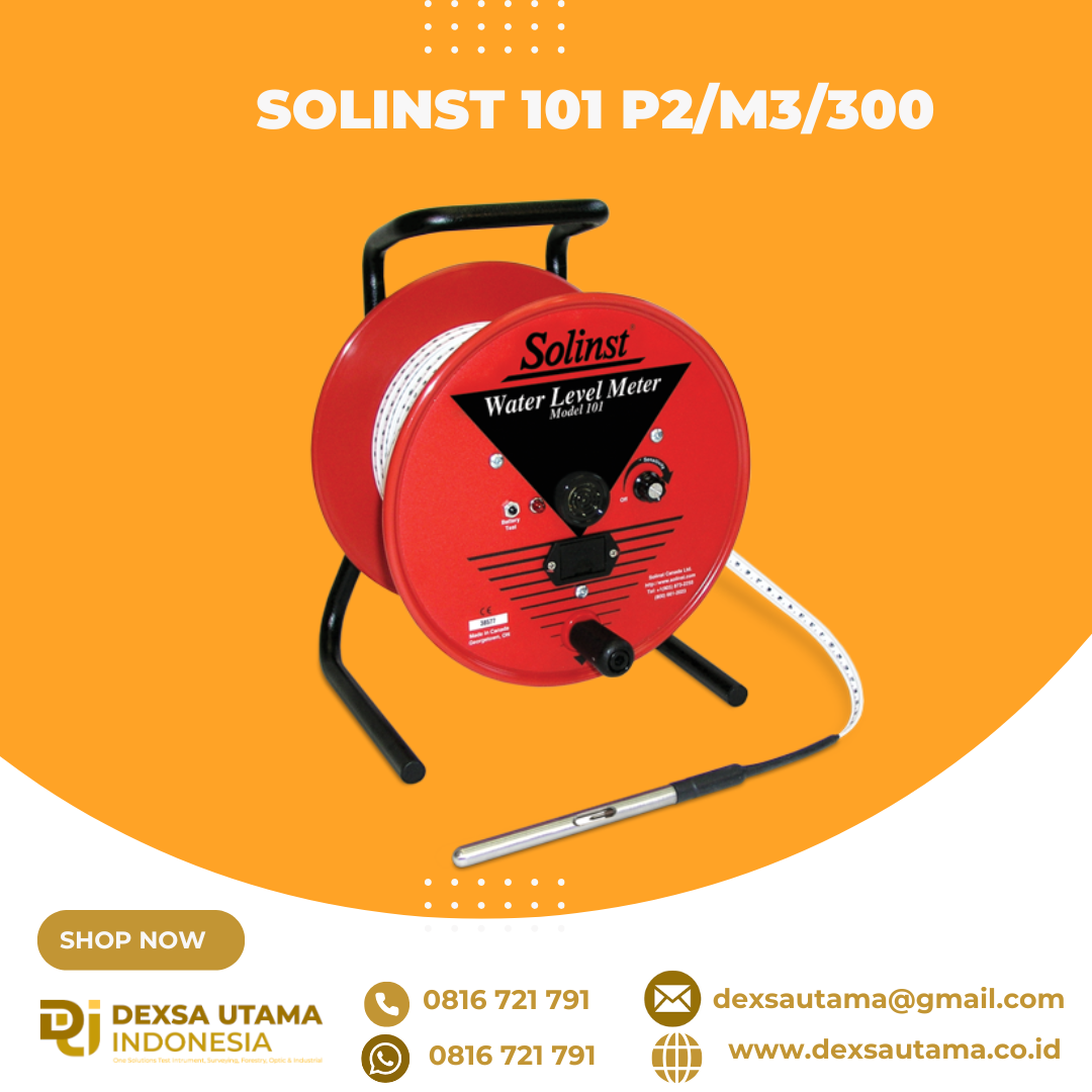 Solinst 101 P2/M3/300 - dexsa utama indonesia