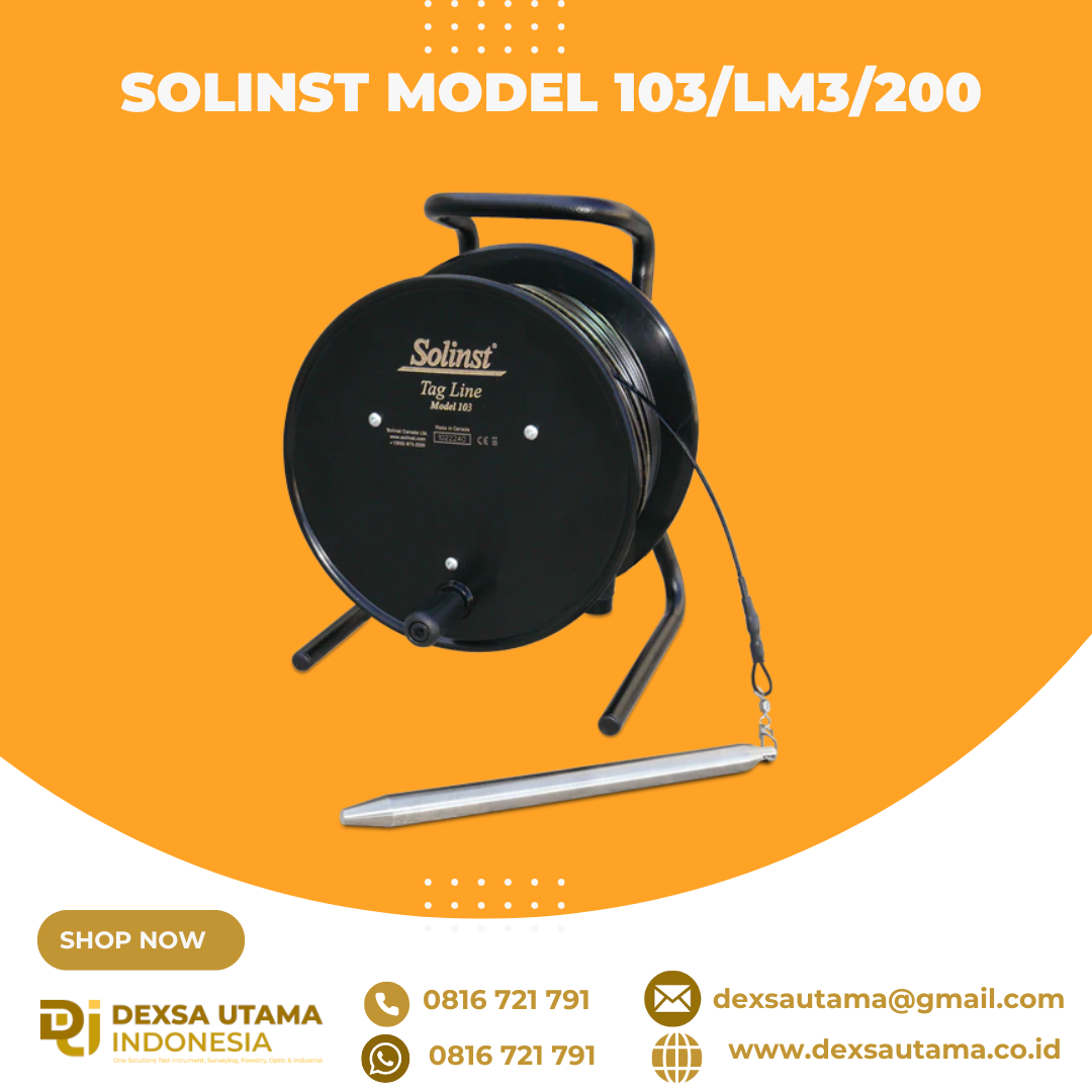 Solinst Model 103/LM3/200 - dexsa utama indonesia